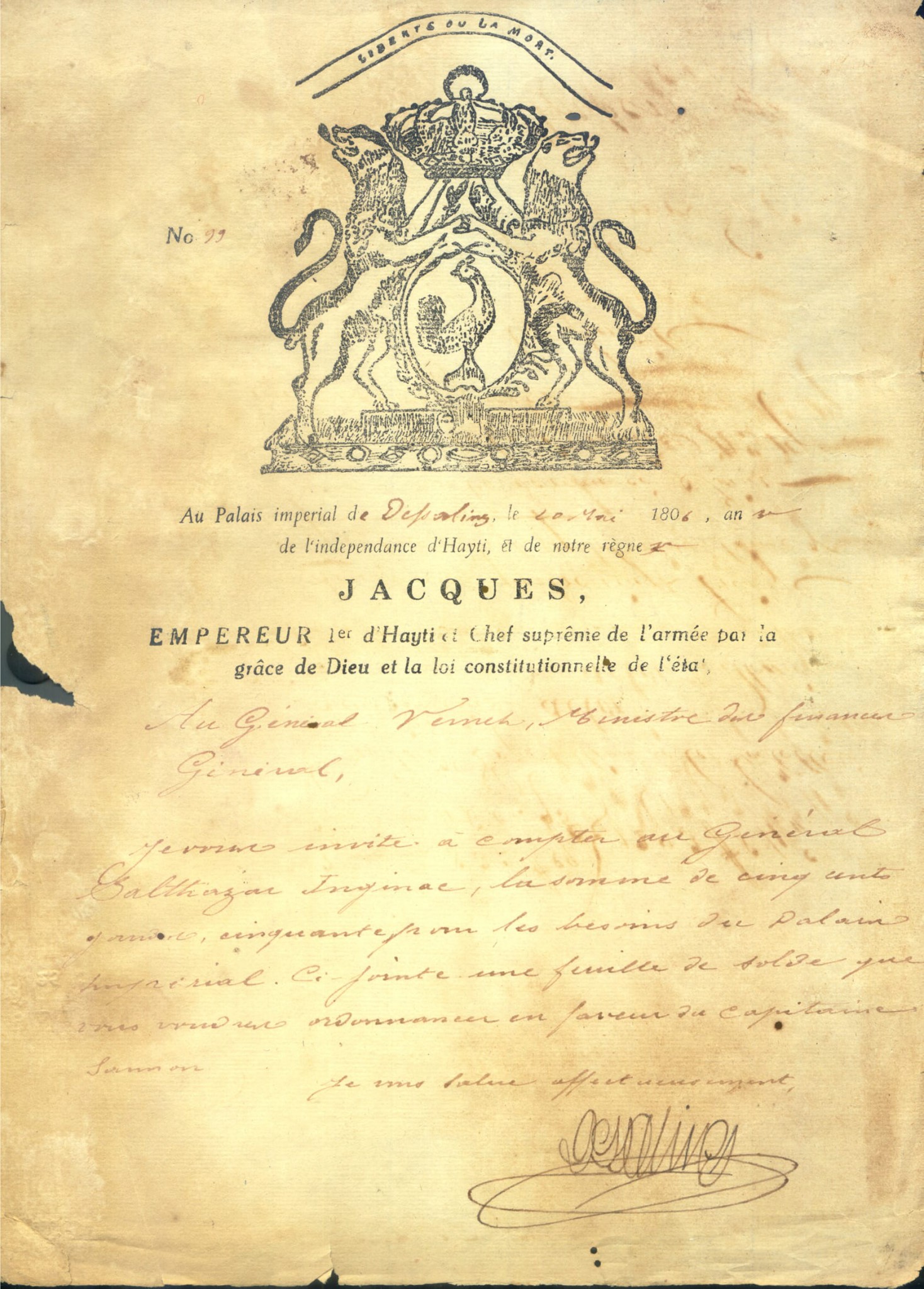 Quel était l’idéal politique de Jean-Jacques Dessalines ? (Première ...
