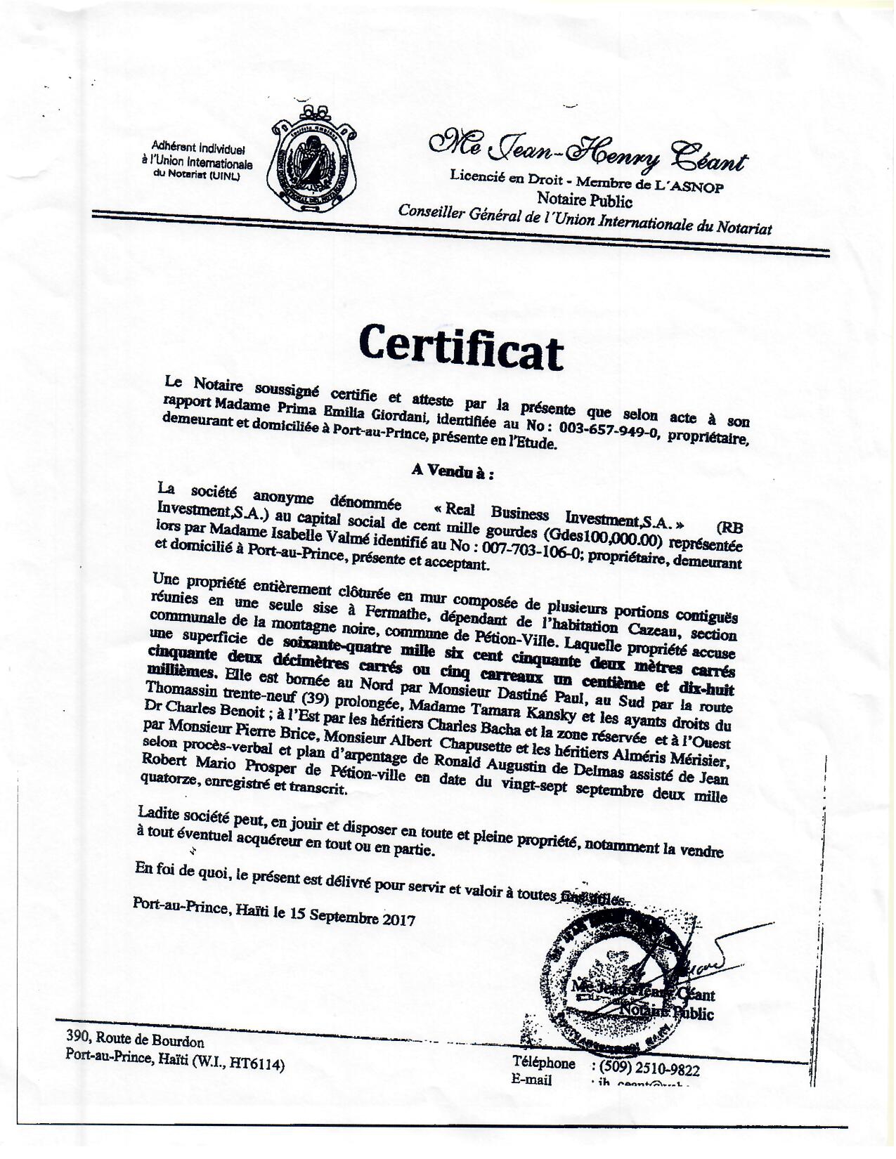 Réginald Boulos, Jean-Henry Céant et 65 millions de gourdes de l’ONA ...